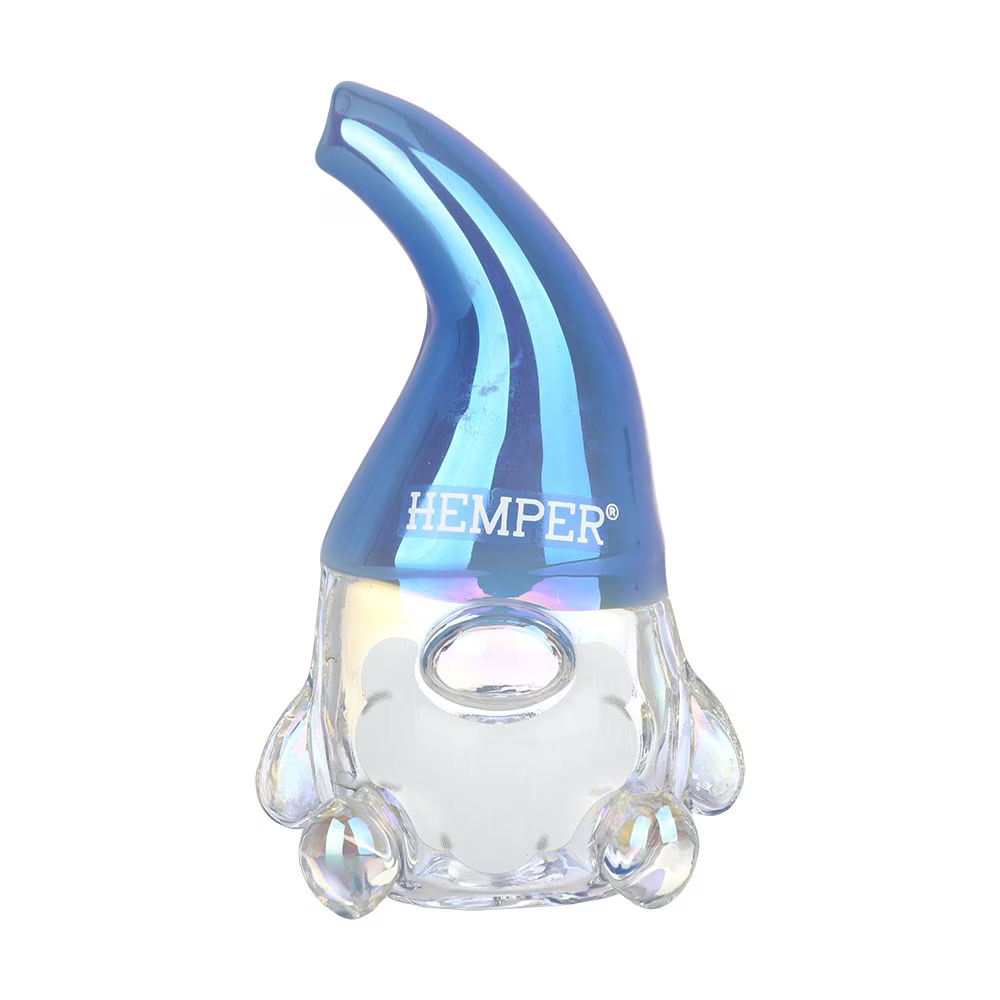 Hemper Gnome Glass Hand Pipe | 3.75" | Hand Pipes
