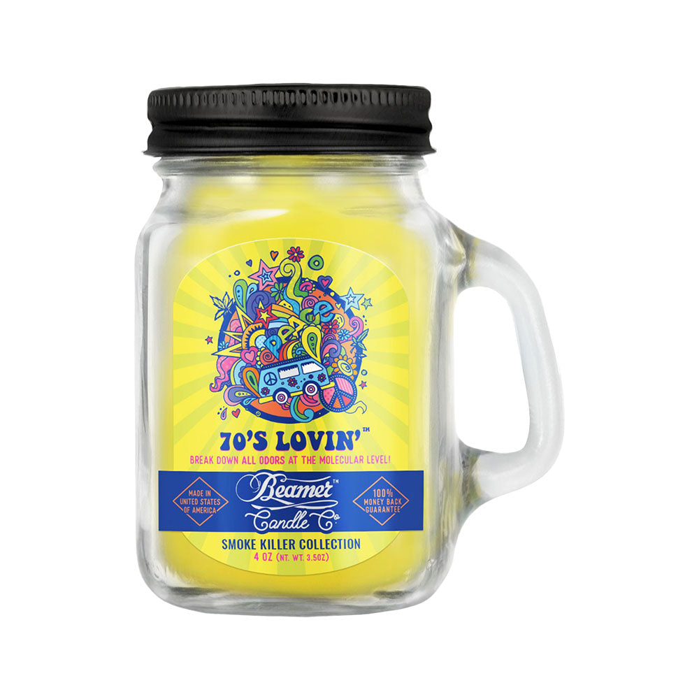 Beamer Candle Co. Mason Jar Candle | '70s Lovin' – DankGeek