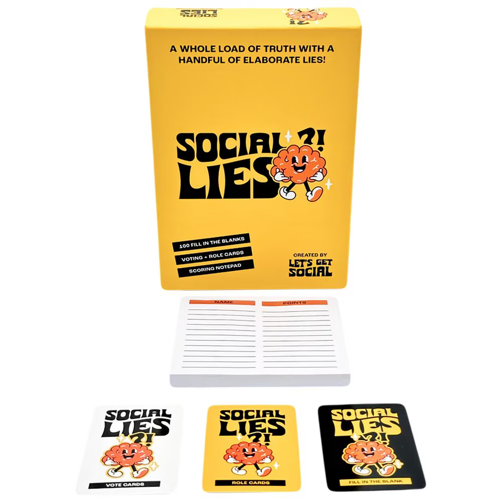 Social Lies Card Game – DankGeek