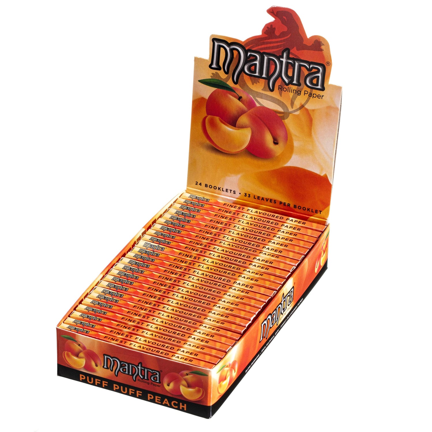 Mantra Flavored Rolling Paper Puff Puff Peach – DankGeek