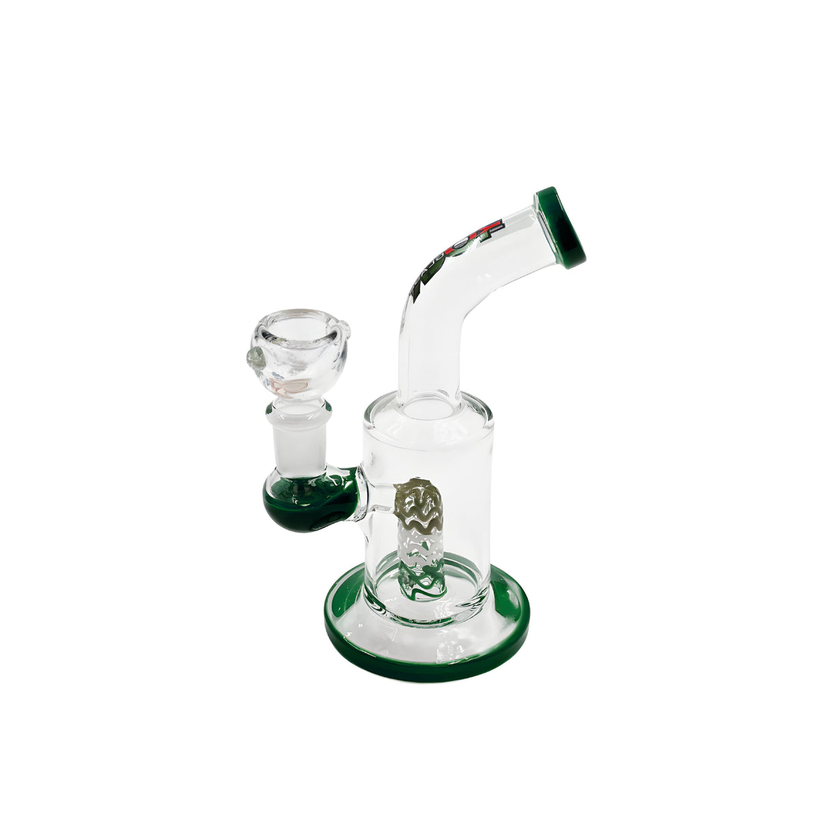 6” Rock Glass Splashdown Showerhead Rig – DankGeek