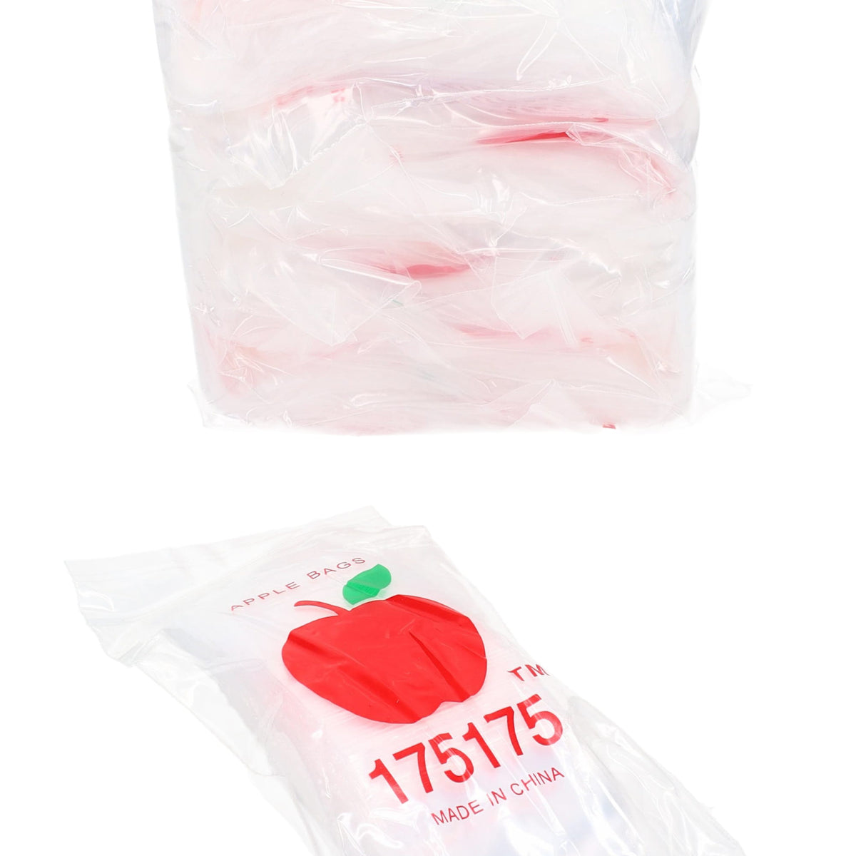 Apple Bags Mini Zip Baggies – 1 ¾″ × 1 ¾″ – 1000 Pack – DankGeek