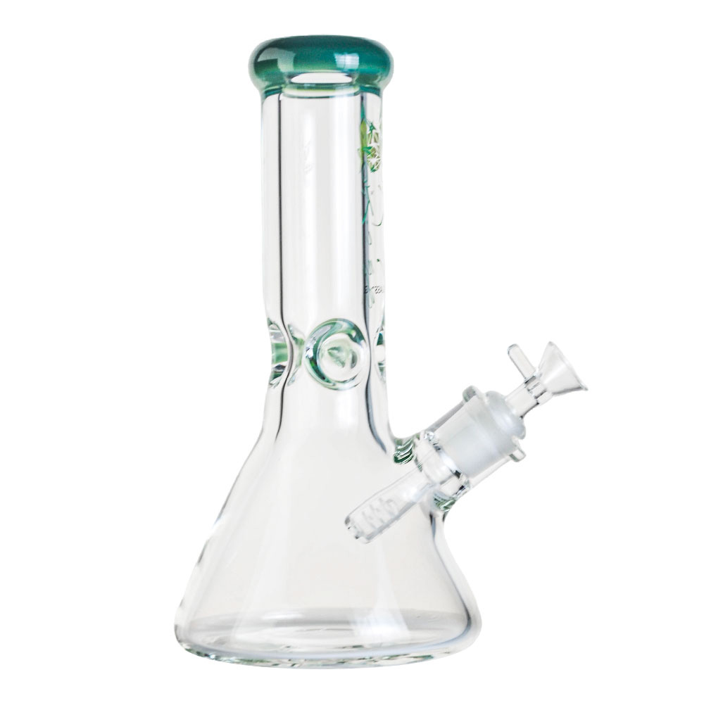 9mm Straight Neck Beaker – DankGeek
