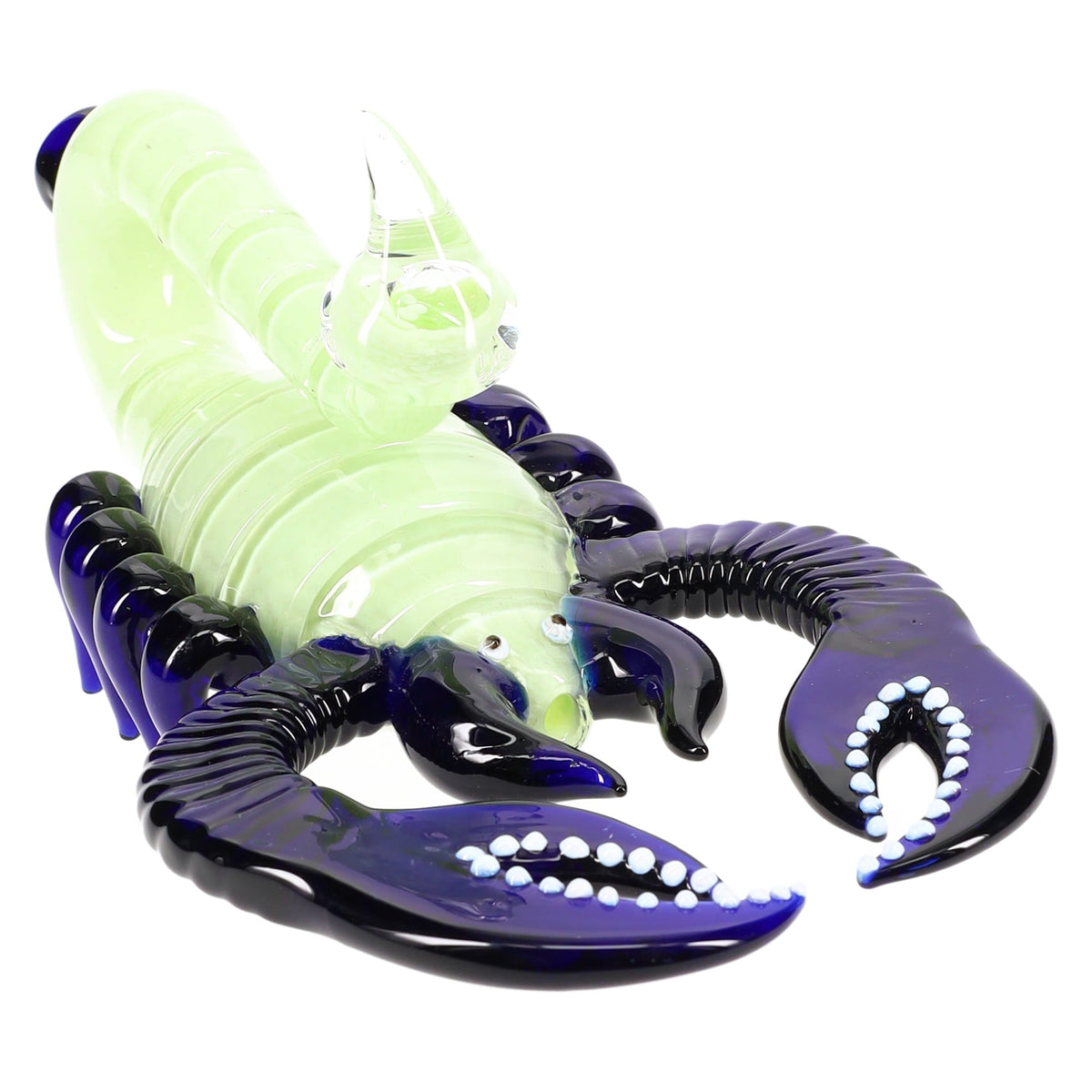 Colorful Frit Glass Scorpion Hand Pipe “Stinger” – 9″ – Assorted Color ...