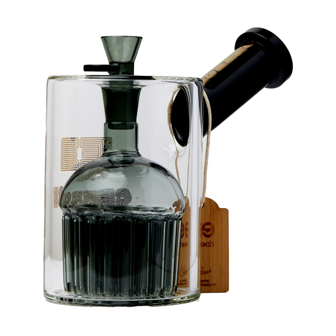 Cheech Glass 7.5" Pack A Punch Water Pipe Gravity Pipe – DankGeek