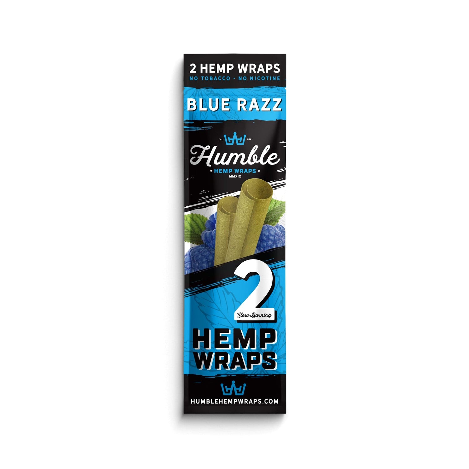 Humble Hemp Wraps - Blue Razz - 25 Pack – DankGeek