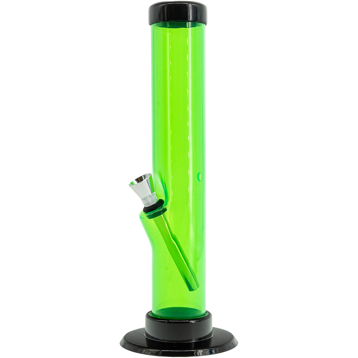 JM Enterprises 6-9-12" Acrylic Straight Tube Bong - Multiple Colors ...