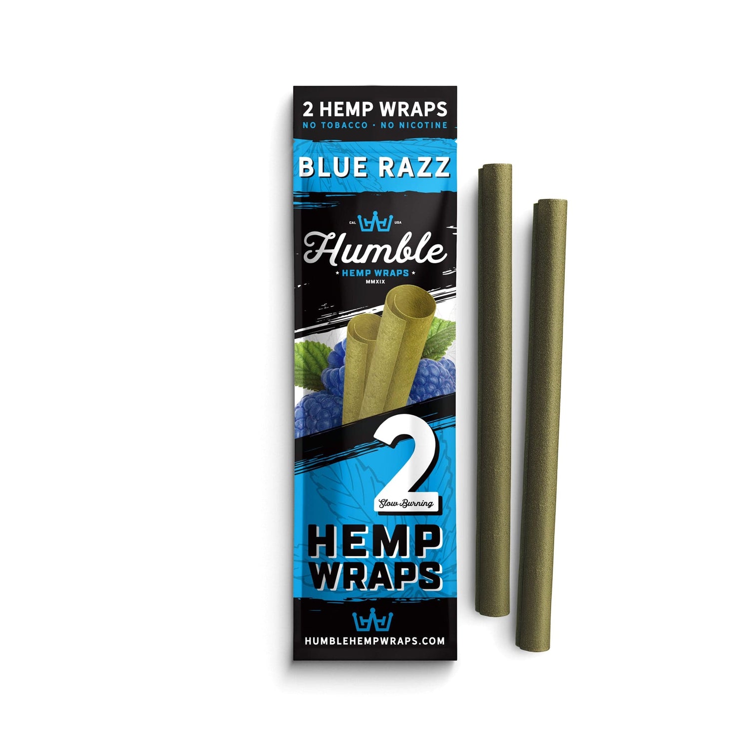 Humble Hemp Wraps - Blue Razz - 25 Pack – DankGeek