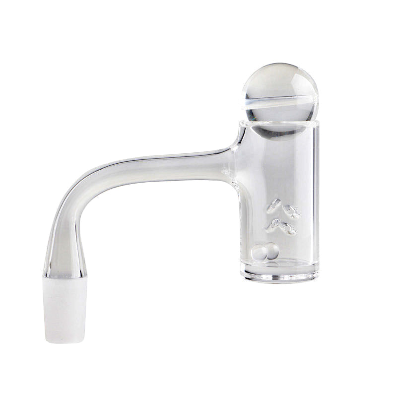 Full Weld Deep Bucket Auto Spinner Quartz Banger Set with 25mm Marble ...