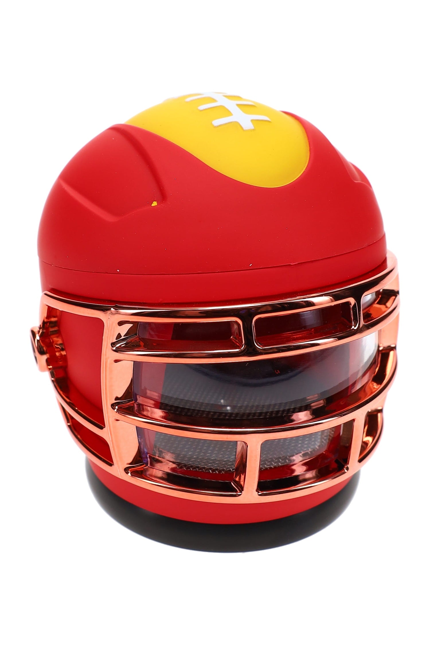 Metal Football Player Herb Grinder “Gridiron Mill” – 2¼″ 4-Part – Asso ...