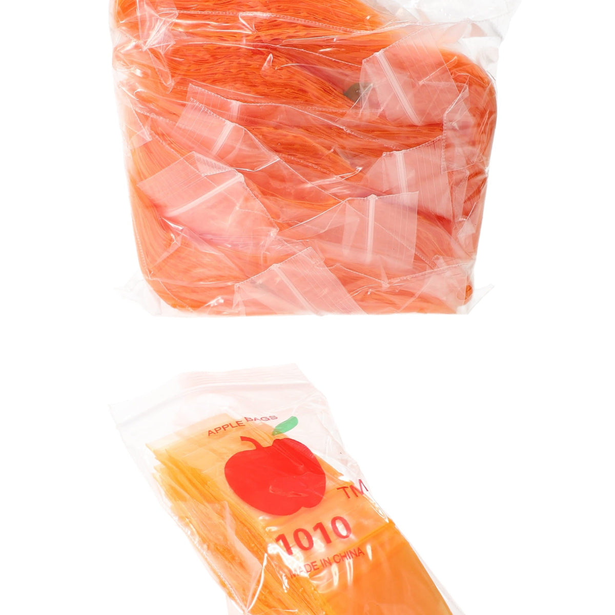 Apple Bags Mini Zip Baggies – 1″ × 1″ – 1000 Pack – DankGeek