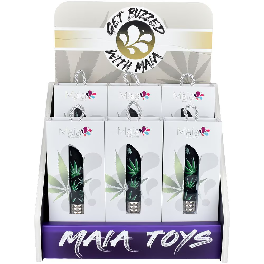 Maia Novelties 420 Jane Personal Massager | 4.7" | 6ct Display – DankGeek