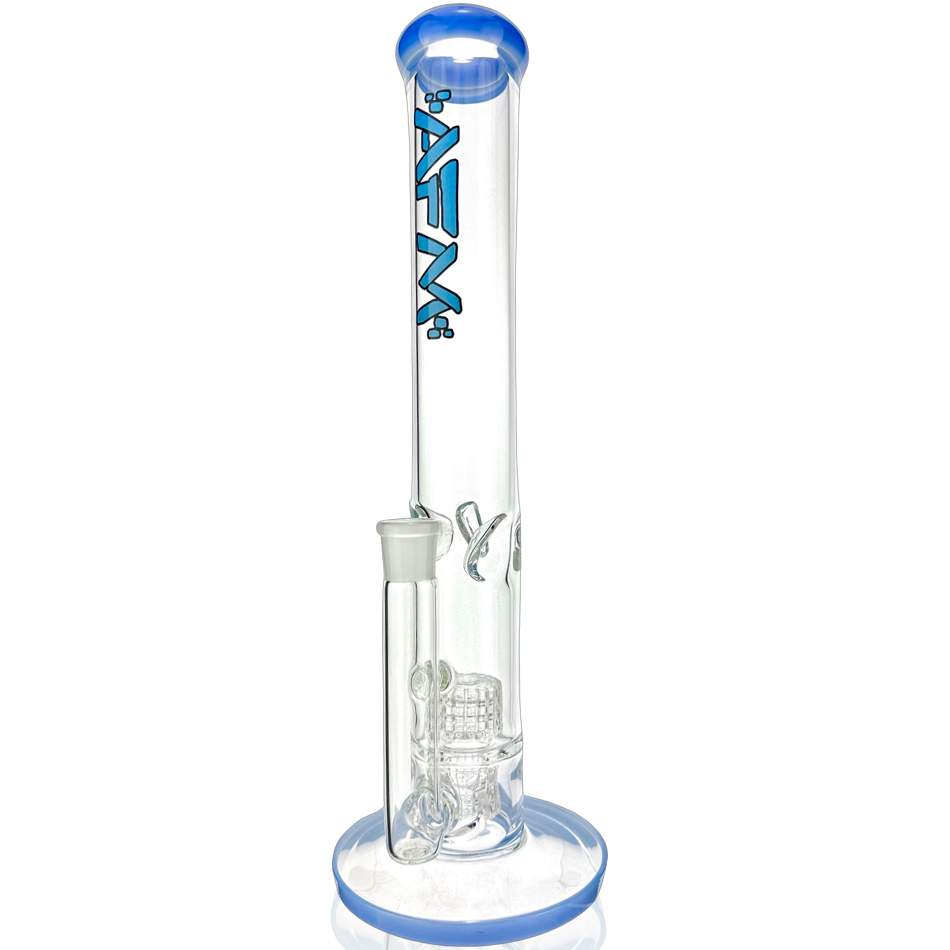 13" AFM Glass Matrix Straight Tube Bong – DankGeek
