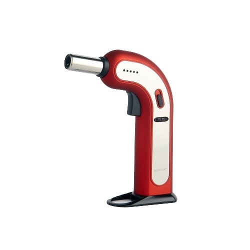 Maven Torch Viper 8" Dual-Tone Chrome Table Torch with Windproof Jet F ...