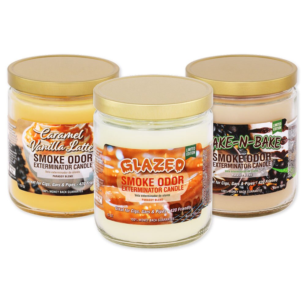 Smoke Odor Exterminator Candle | Just Chillin Assortment | 13oz | 12ct ...