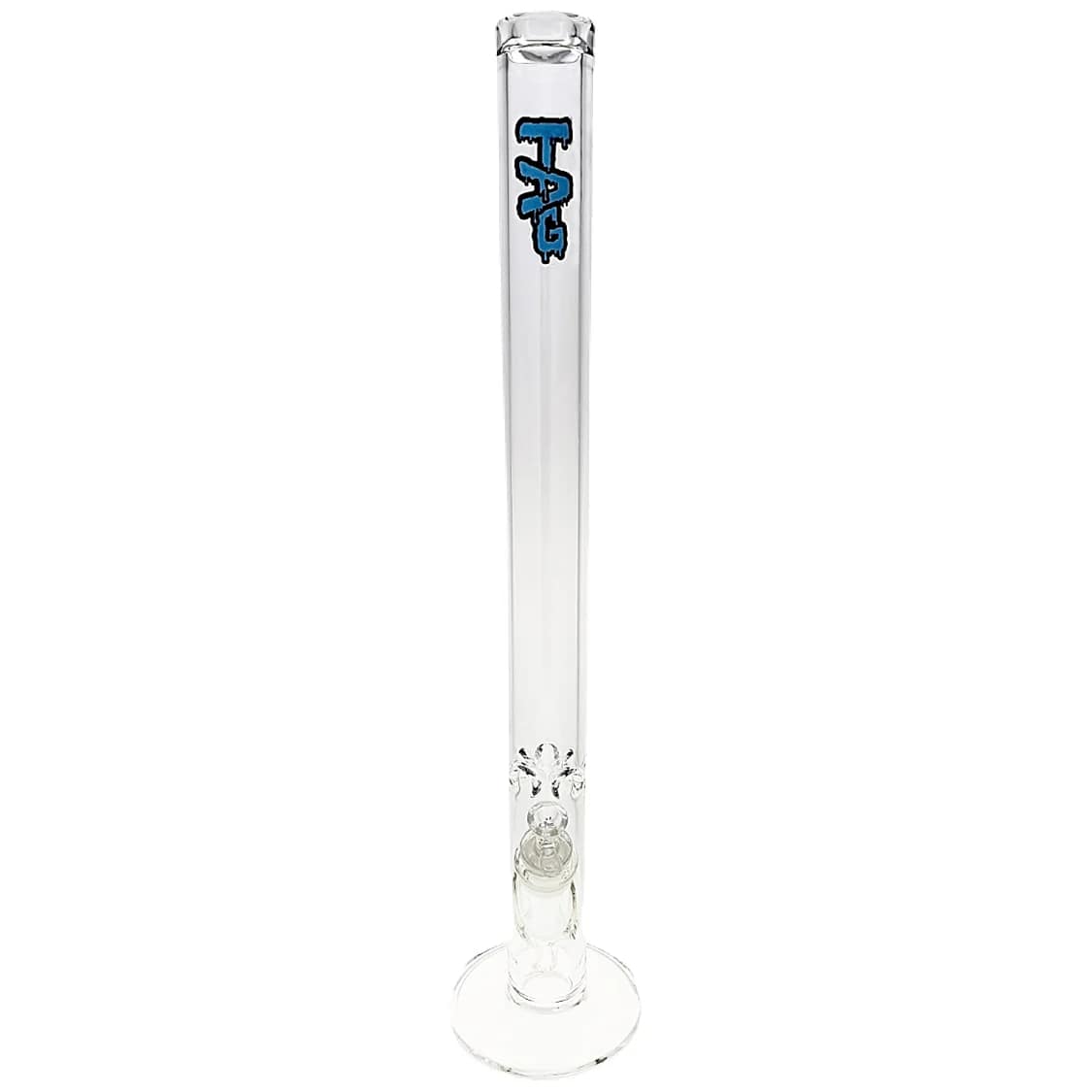 Thick Ass Glass 30" TAG Straight Tube Bong 50x9MM with Beaker Base & V ...