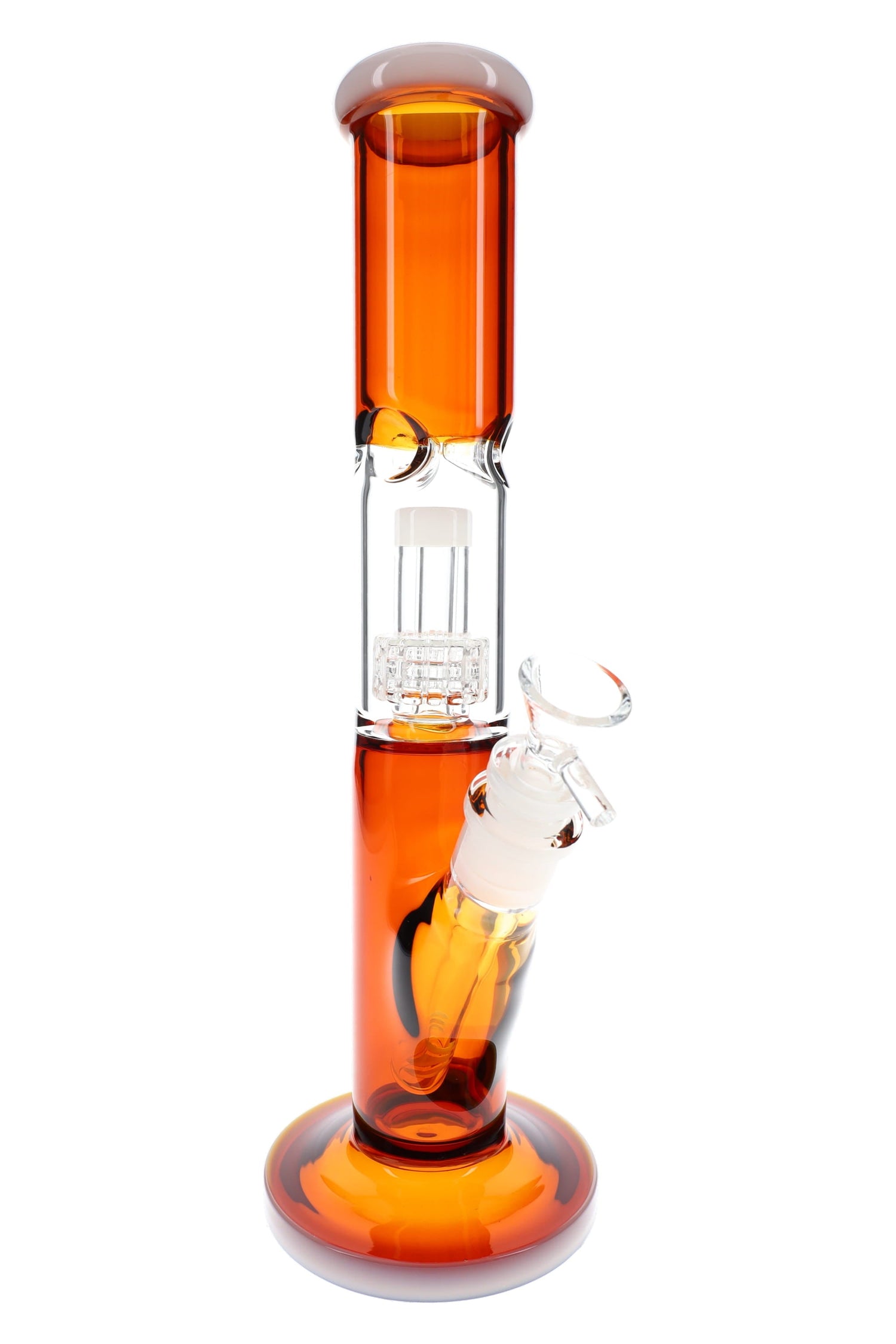 Colored Glass Straight Shooter Bong “Line Driver” – 12″ – Assorted Col ...