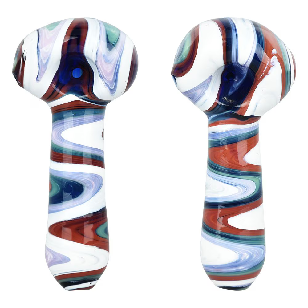 Wiggity Wag Spoon Pipe | 4.5" | Colors Vary – DankGeek