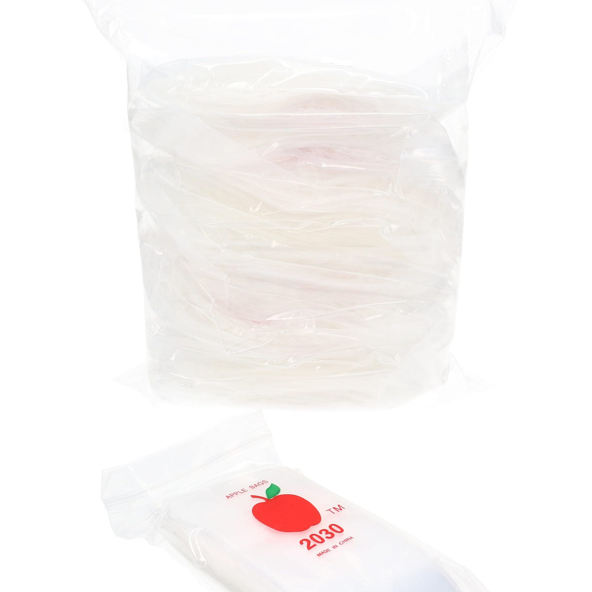 Apple Bags Mini Zip Baggies – 2″ × 3″ – 1000 Pack – DankGeek