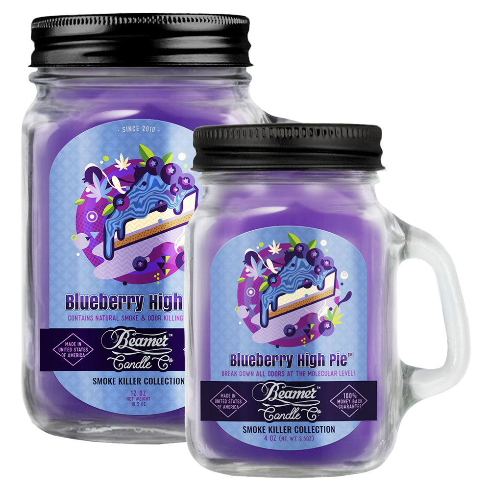 Beamer Candle Co. Mason Jar Candle | Blueberry High Pie – DankGeek