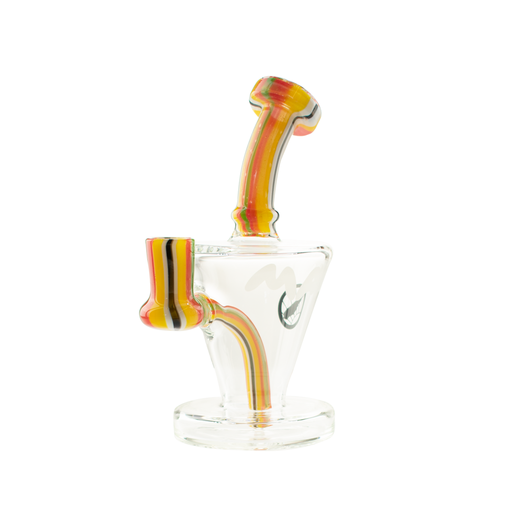 MAV Glass 8" Candy Cone Rig w/ 14mm Female Joint & 2-Hole Diffuser ...