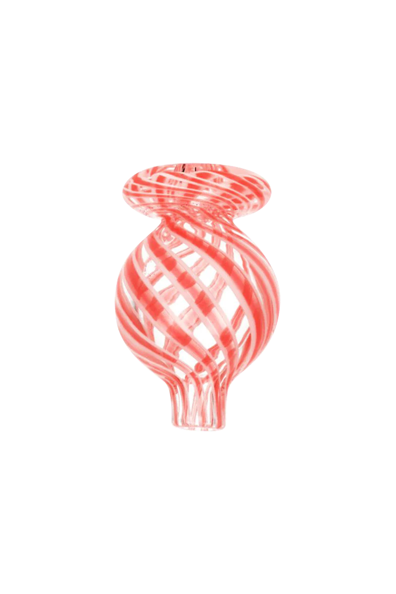 Candy Swirl Worked Glass Bubble Carb Cap – DankGeek