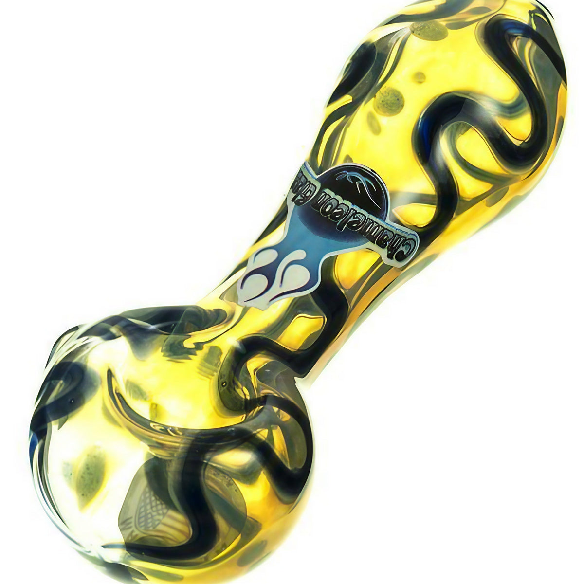 Chameleon Glass Smear Pipe – DankGeek