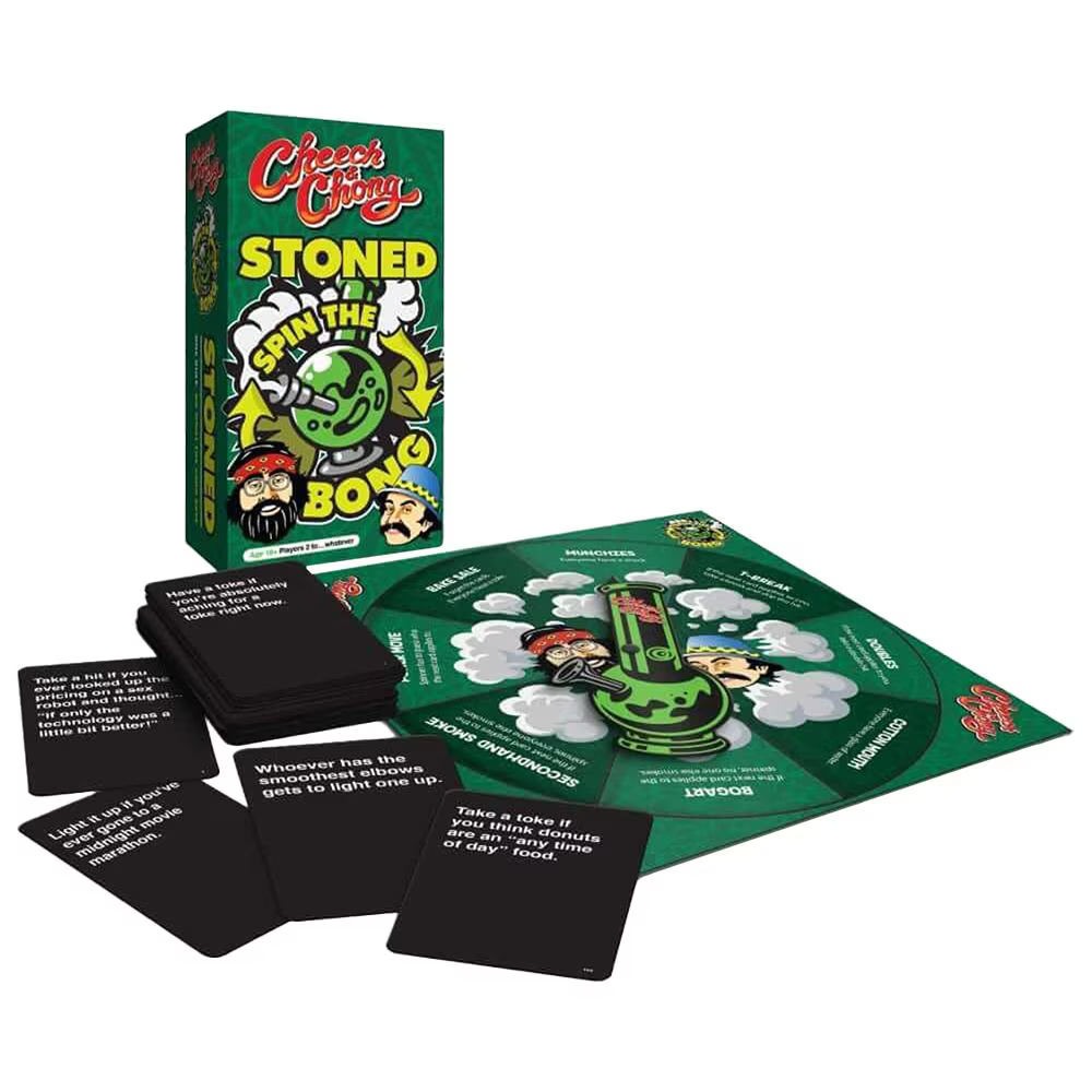 Cheech & Chong Stoned Spin The Bong Board Game – DankGeek