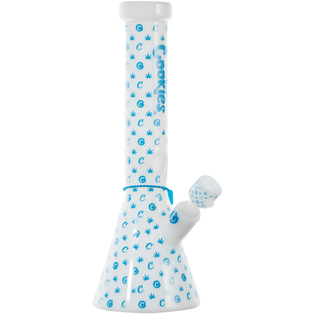 Cookies 14" Beaker Bong with Patterned Print - Choose Your Hue – DankGeek