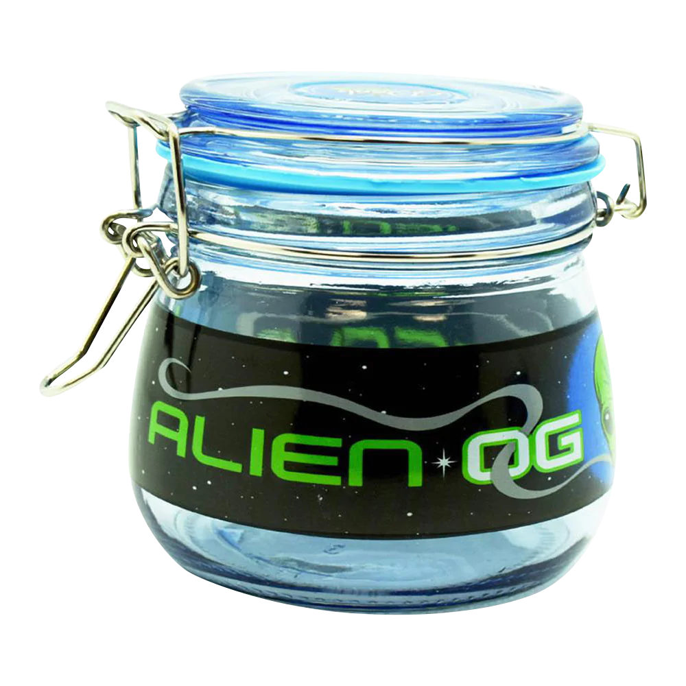 Dank Tank "Alien OG" Airtight Glass Strain Storage Jar – DankGeek