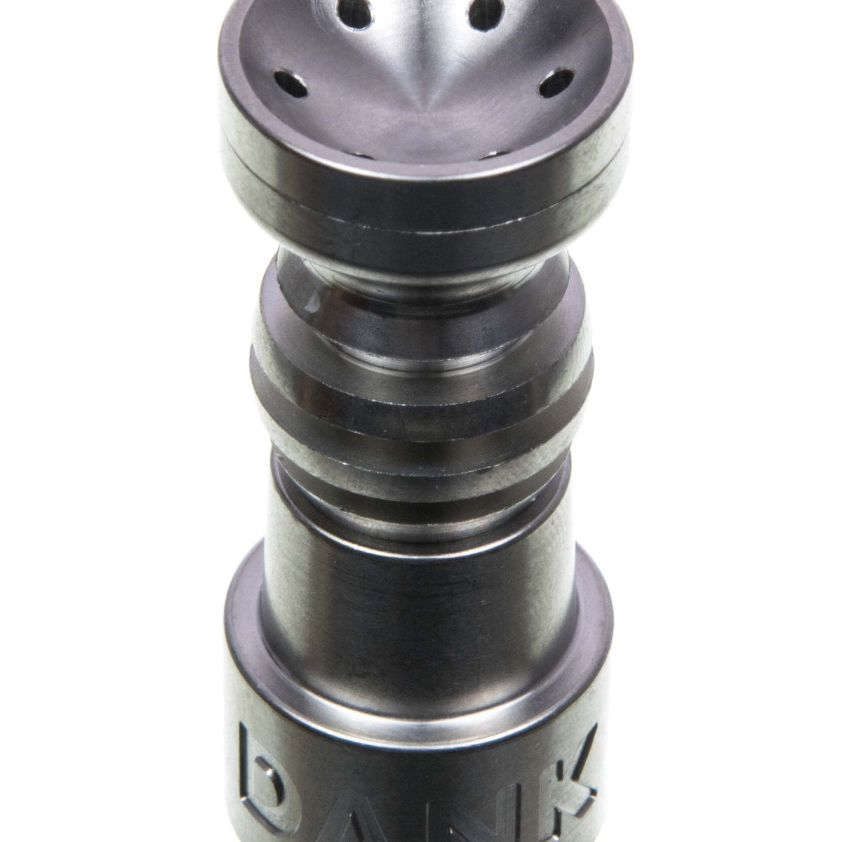 Dank Tools 14mm/18mm Domeless Titanium Nail with Showerhead Dish – DankGeek
