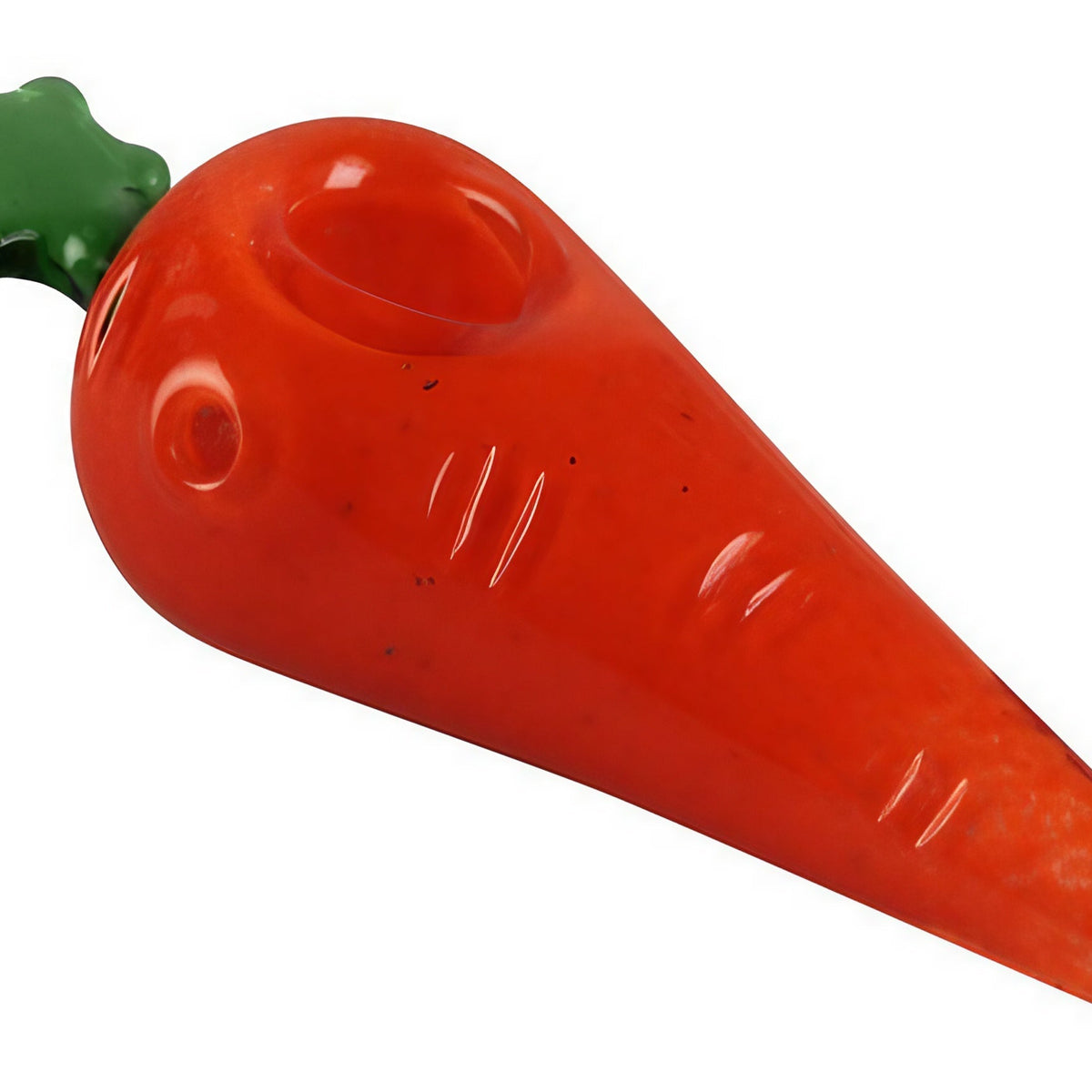 Fritted Carrot Hand Pipe - 6" – DankGeek