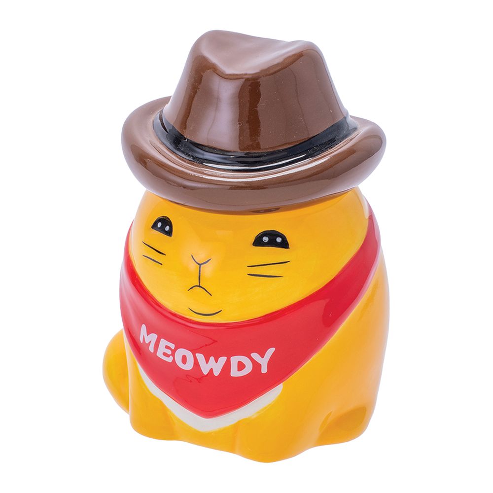 Fujima Meowdy Cat Cowboy Ceramic Stash Jar | 4.5" – DankGeek