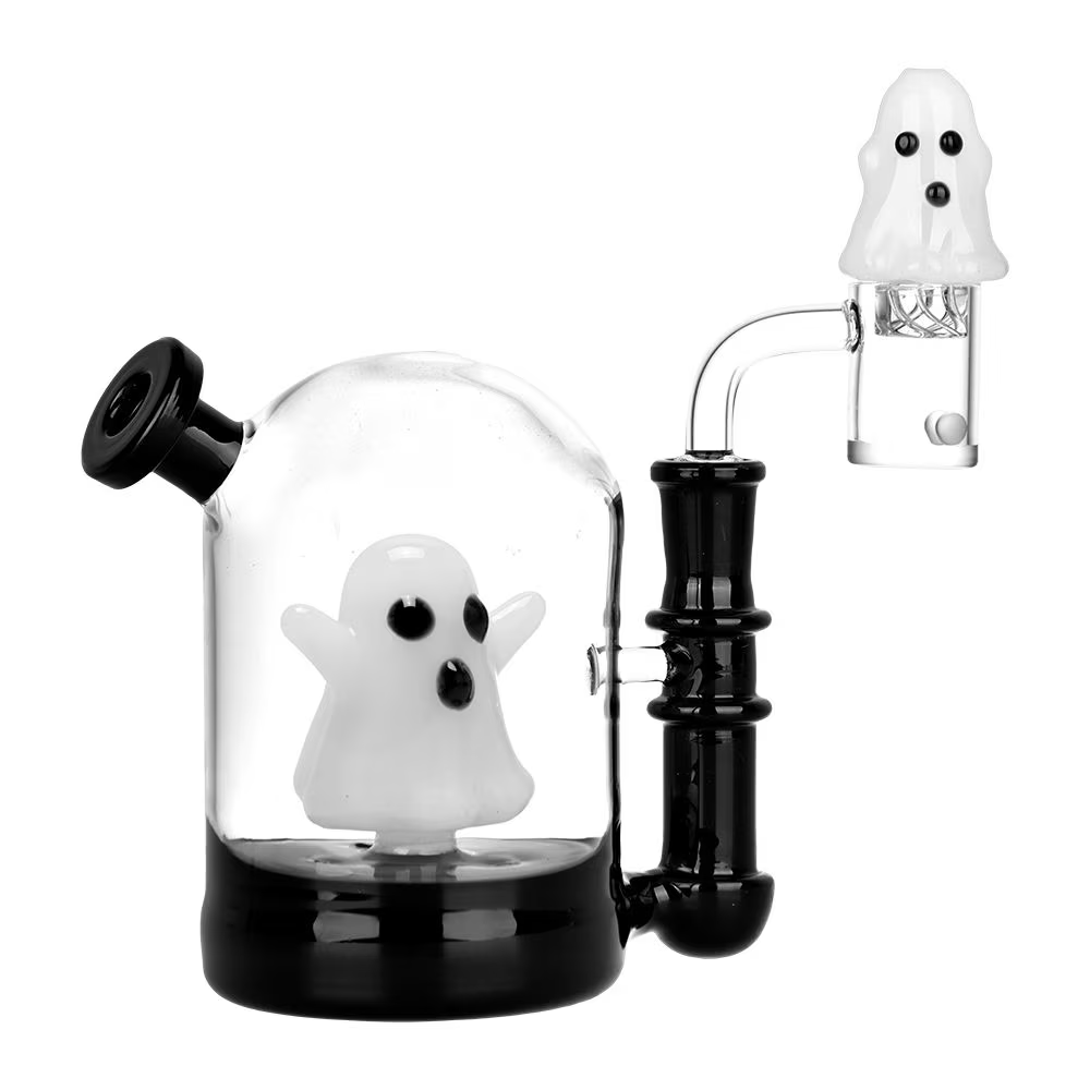Ghost Globe Glass Dab Rig Set | 4.75" | 14mm F – DankGeek
