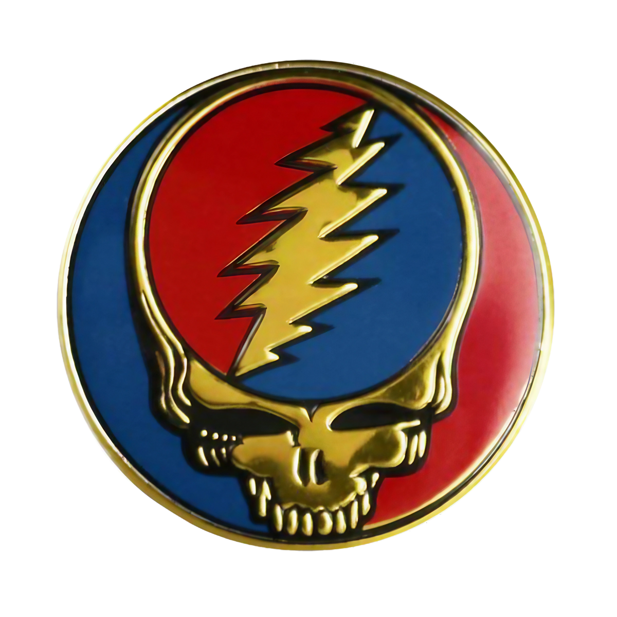 Grateful Dead "Steal Your Face" Metal Sticker – DankGeek