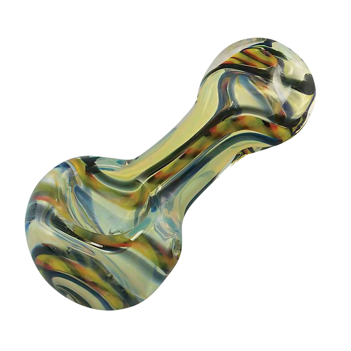 Inside Out Cane Glass Pipe | Hand Pipes