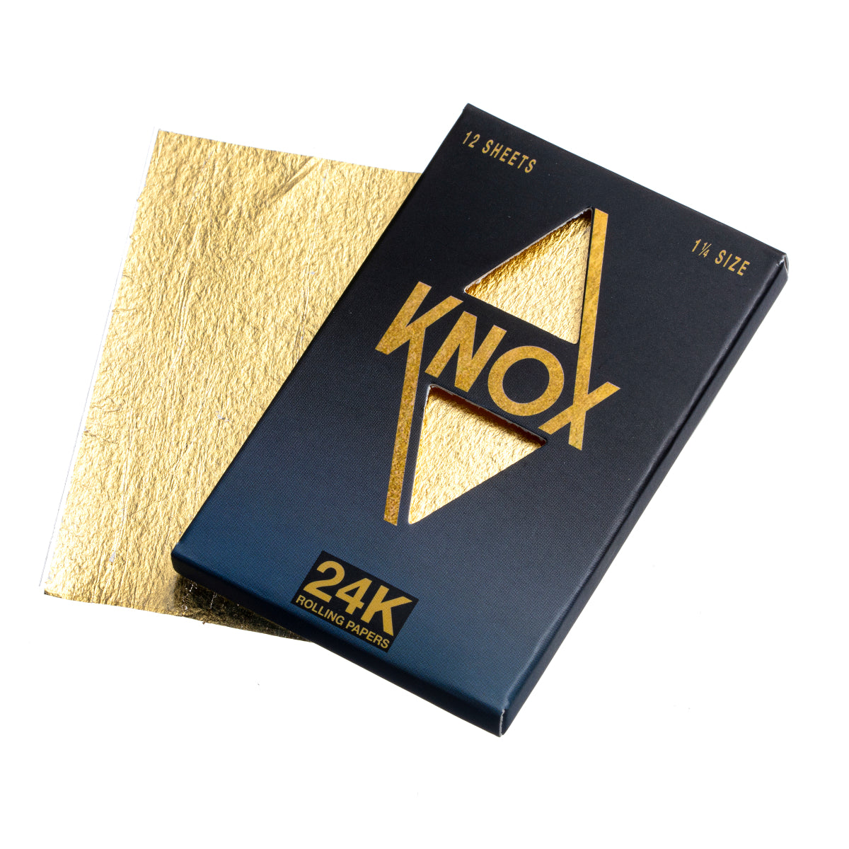Knox 24K Gold Rolling Paper Standard Size - 12 Pack – DankGeek
