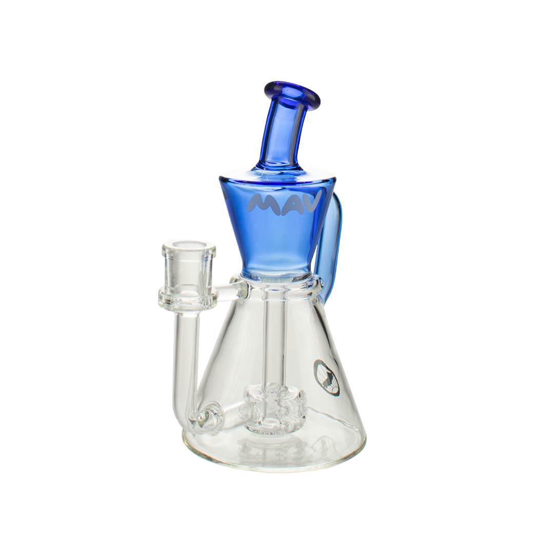 MAV Glass The Santa Monica Hole Puck Perc | Dab Rigs & Oil Rigs
