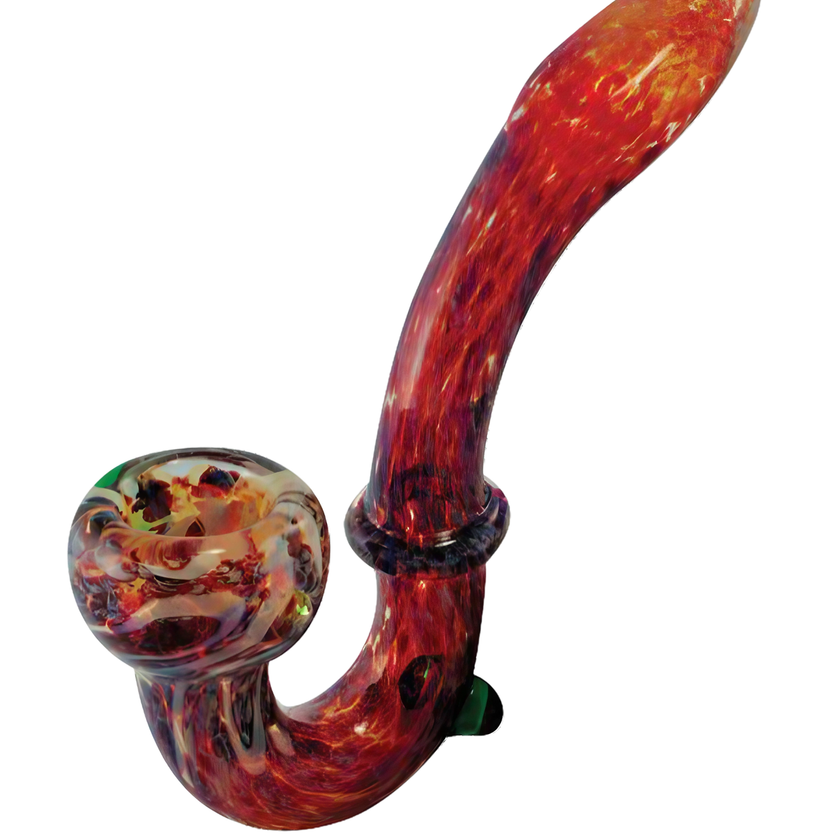 Multi-color Frit Glass Sherlock – DankGeek