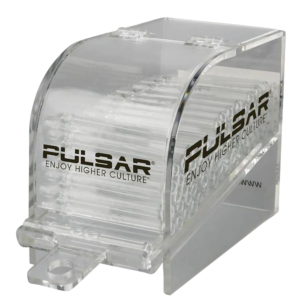 Pulsar Chillum 100 Piece Display | Clear | Hand Pipes