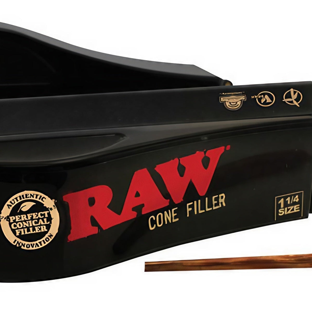 RAW Easy Cone Filler 1 1/4" - Quick Packing Tool with Storage – DankGeek