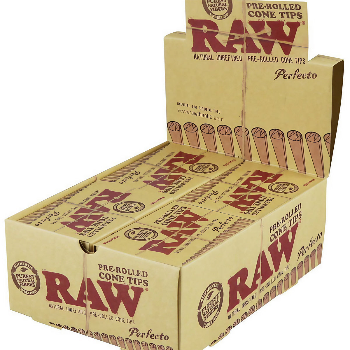 RAW Perfecto Pre-Rolled Cone Tips | Rolling Accessories