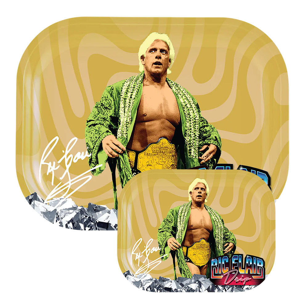 Ric Flair Drip Metal Rolling Tray | Champ – DankGeek