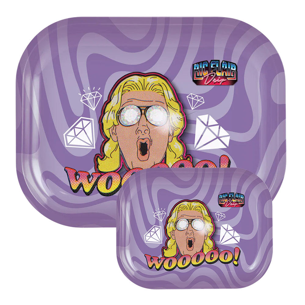 Ric Flair Drip Metal Rolling Tray | Woooo! – DankGeek