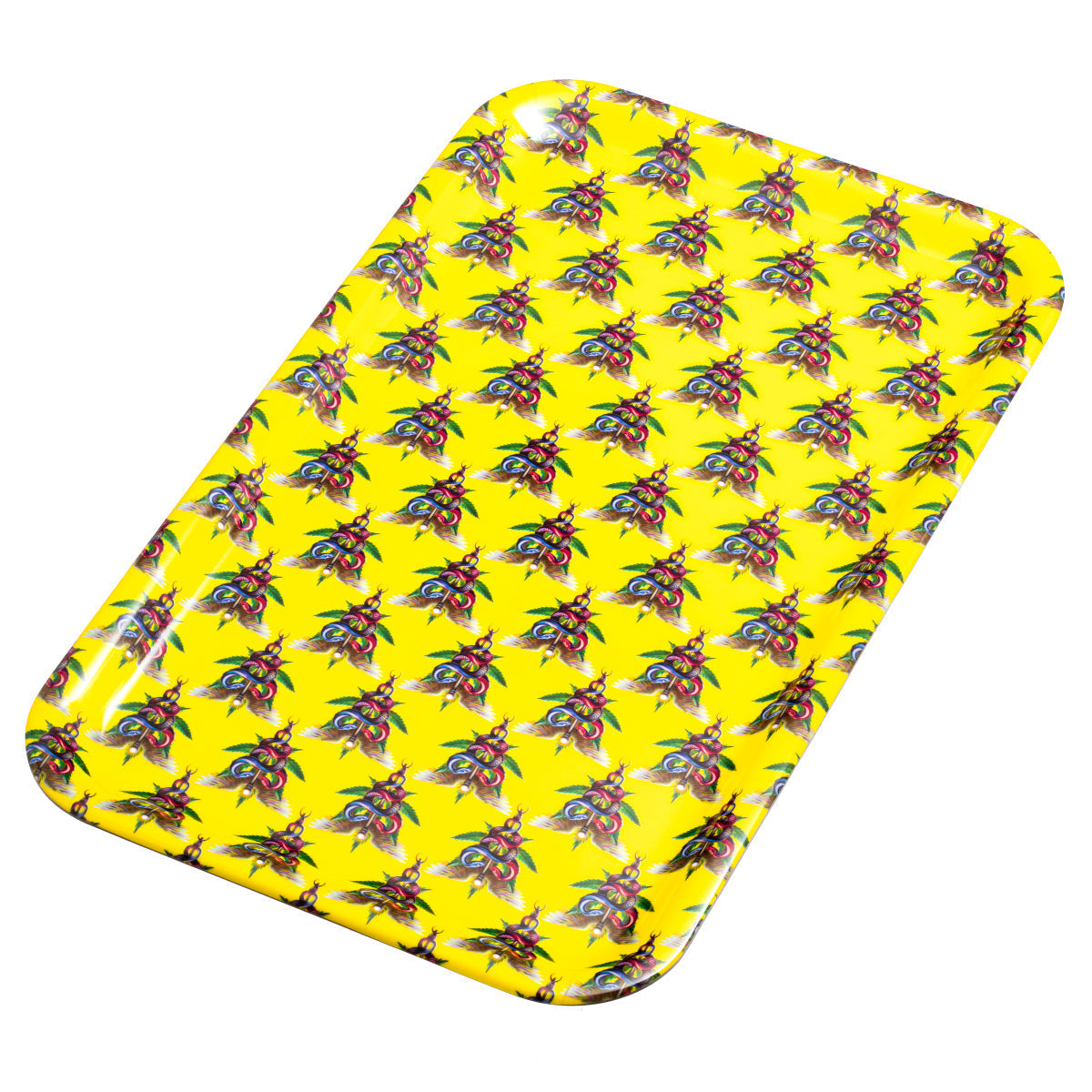 Rollin Budz Caduceus Rolling Tray – DankGeek