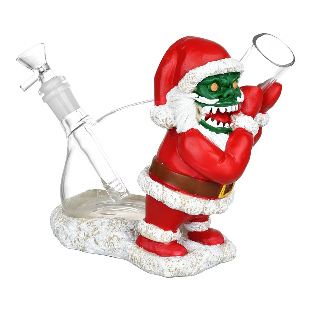 Slay Time Santa Water Pipe | 6.5" | 14mm F – DankGeek