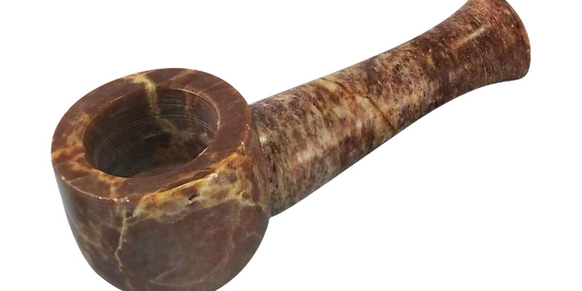 Small Natural Marble Stone Pipe | Hand Pipes