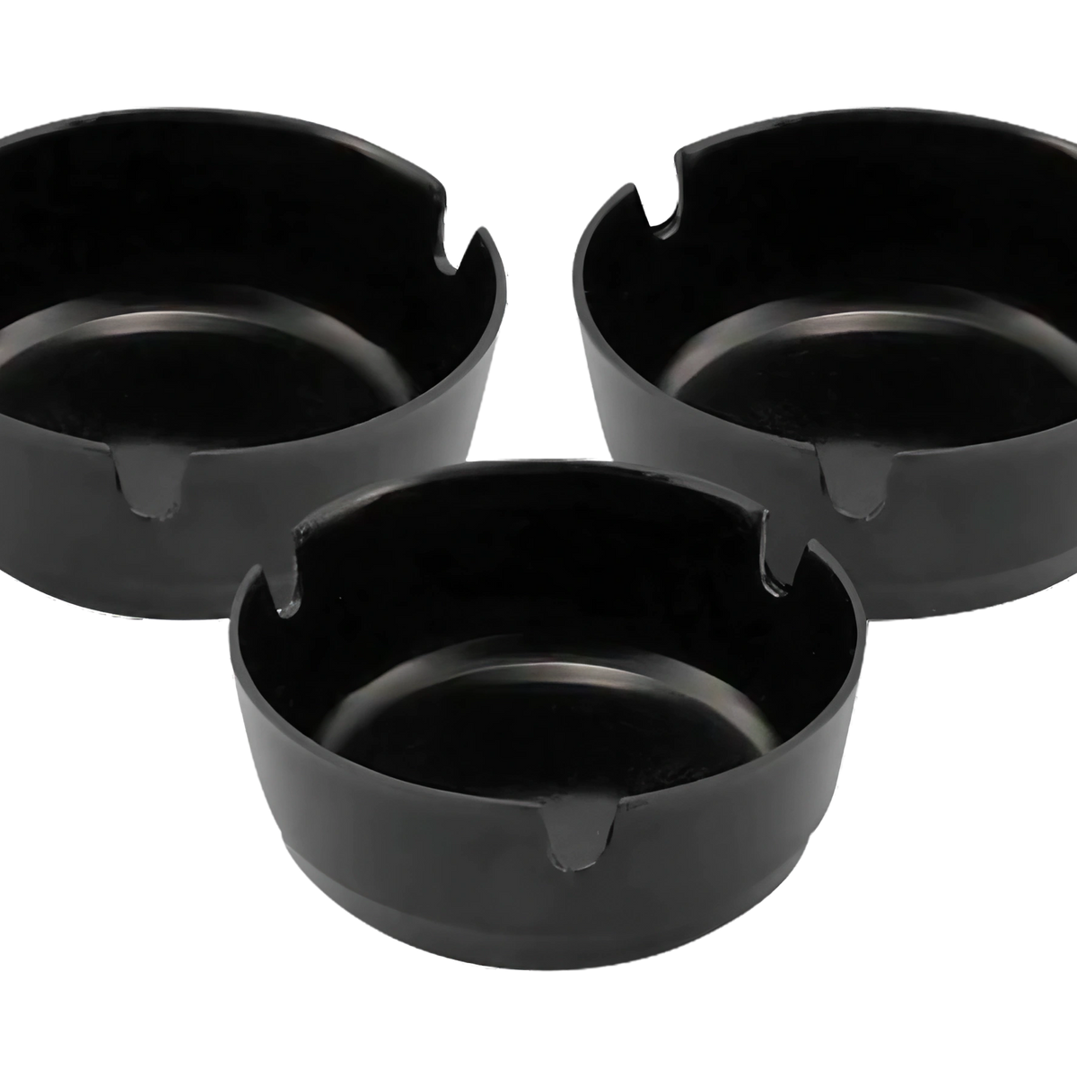 Small Plastic Ashtrays - 3 Pack – DankGeek