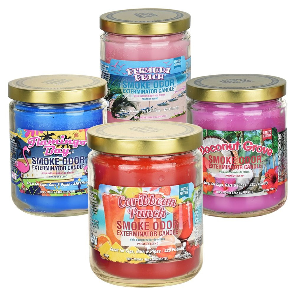 Smoke Odor Exterminator Candles | 13oz | Travel Mix | 12ct Box – DankGeek