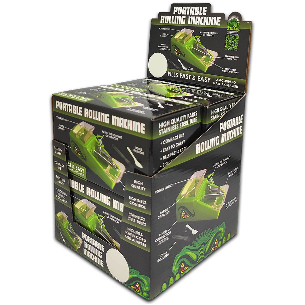 Smokezilla Portable Electric Cigarettte Injector Rolling Machine | 4ct ...